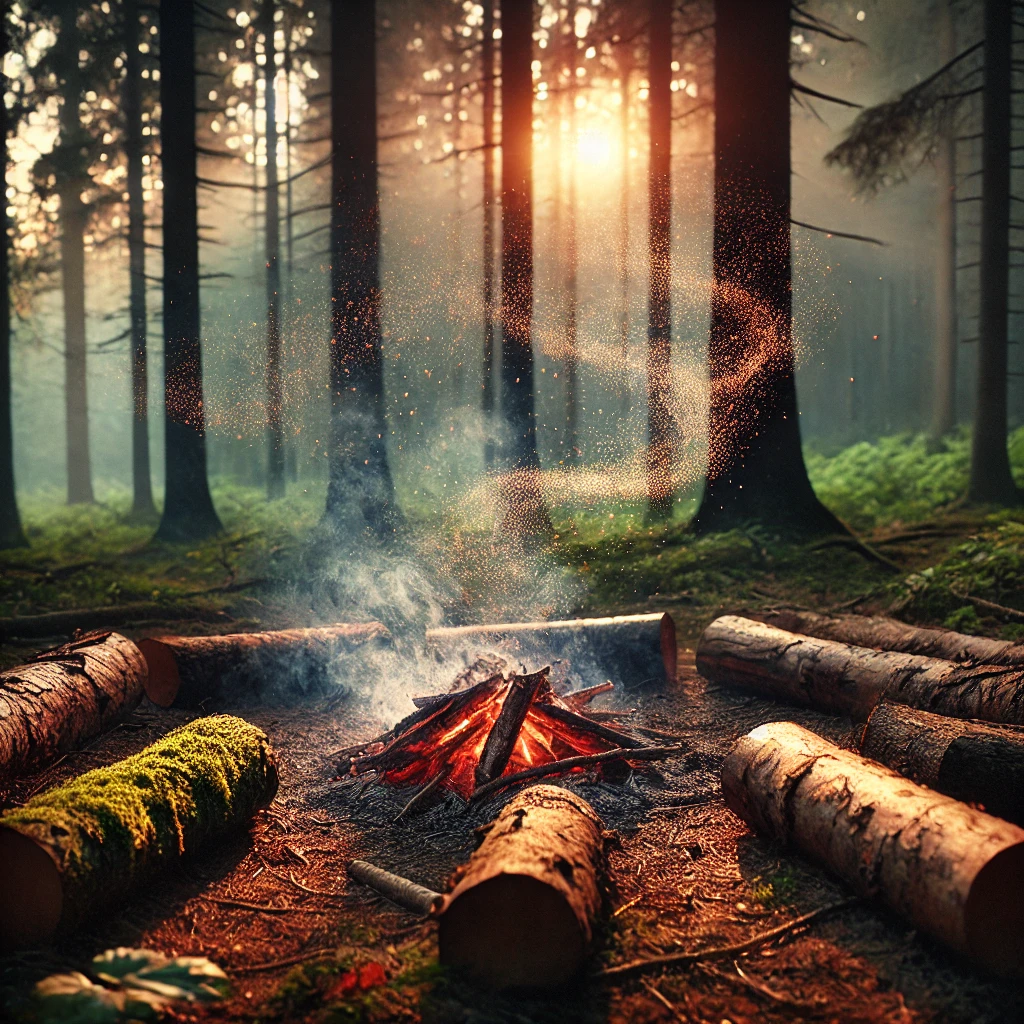 Dancing Embers Candle – Stone and Wick